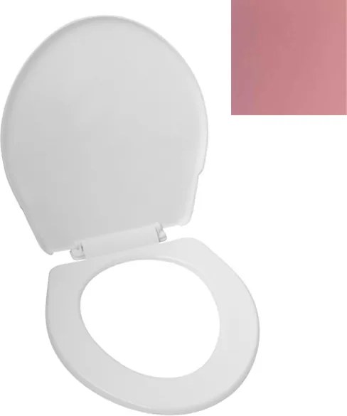 WC sedátko - starorůžová (1T-3551N SR) Slovplast