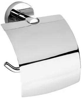 X-ROUND E držák toaletního papíru s krytem, chrom (104112012) XR705