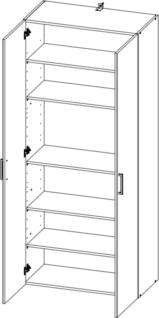 Sconto Víceúčelová skříň MULTIRAUMKONZEPT 657, buk