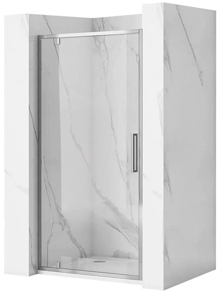 Rea - Sprchové dveře Rapid Swing - chrom/transparentní - 90x195 cm L/P