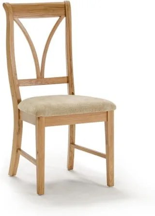 Jídelní židle z dubového dřeva VIDA Living Carmen