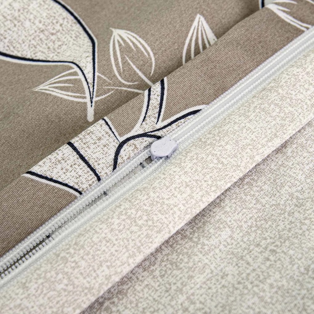 SATÉNOVÉ POVLEČENÍ LUXURY PREMIUM VITALE 200X220 CM, 2KS 70X80 CM KVĚTY