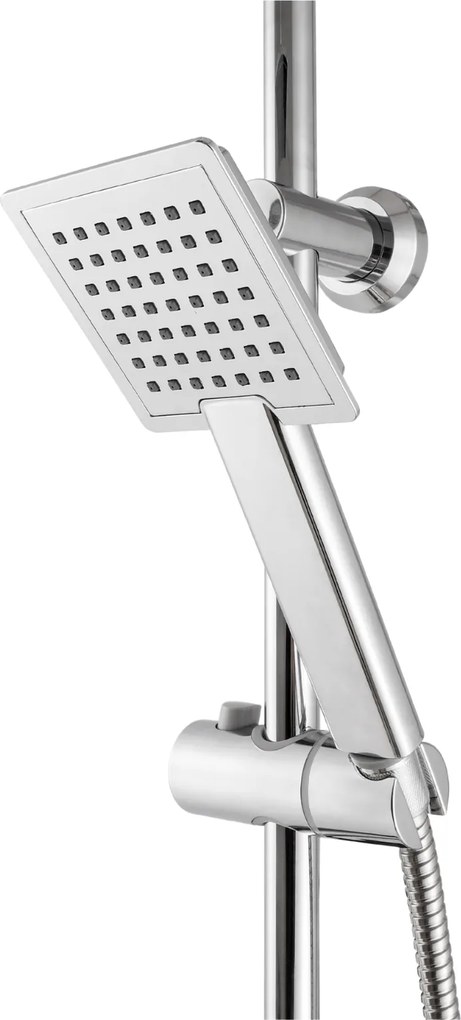 Invena Invena, DESZCZOWNIA Z BATERIE NATRYSKOWĄ STELONA, CHROM, INV-AU-34-B01-Q