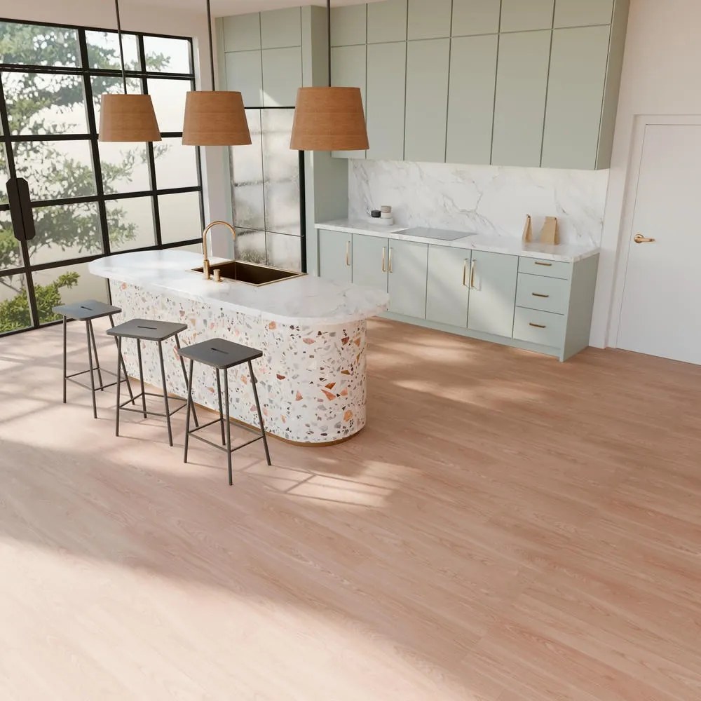TARKETT PVC podlaha - lino Topaz 70 Urban Oak Fallow - světle hnědé dřevo ŠÍŘKA: 4 m, POUŽITÍ: Zátěžové