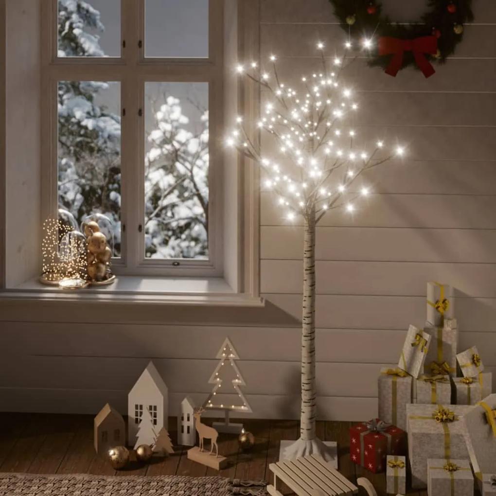 Vánoční strom 140 studených bílých LED 1,5 m vrba dovnitř i ven