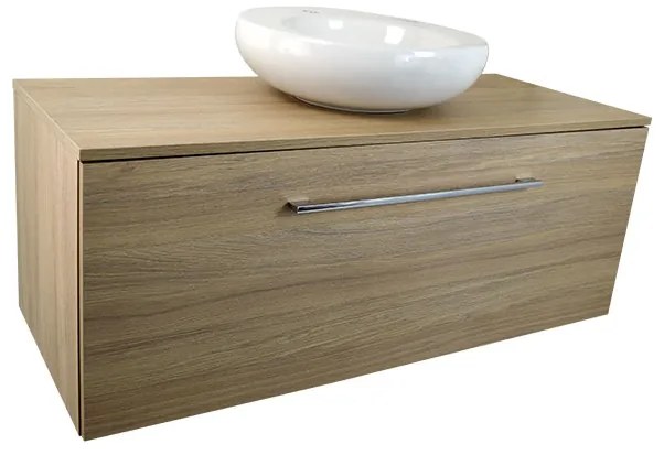 Comodo Koupelnová skříňka pod deskové umyvadlo Montana DU 120-HD, dub urban