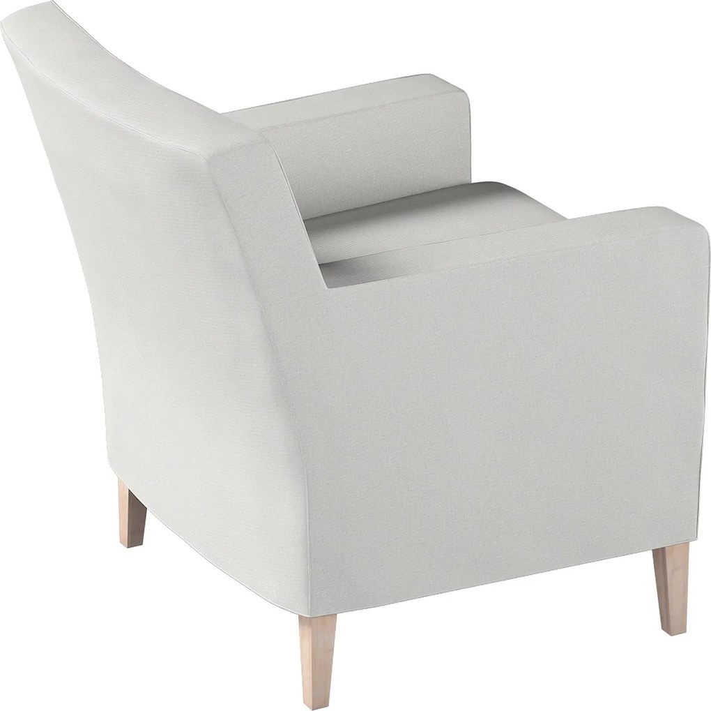 Potah na křeslo IKEA Karlstad barva šedá látka pletený vzor