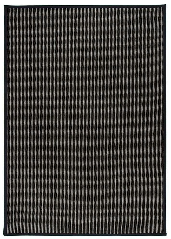 Koberec Lyyra: Černá 80x150 cm