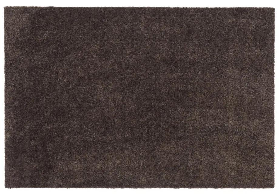 Tmavě hnědá rohožka tica copenhagen Unicolor, 60 x 90 cm