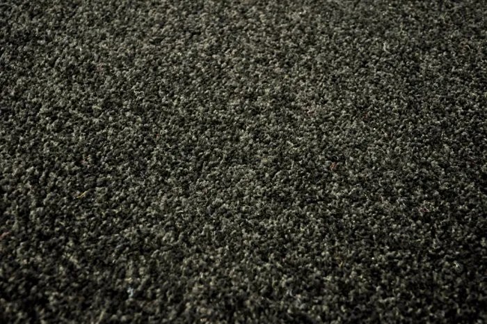 Vopi | Eton černý koberec kulatý - průměr 57 cm