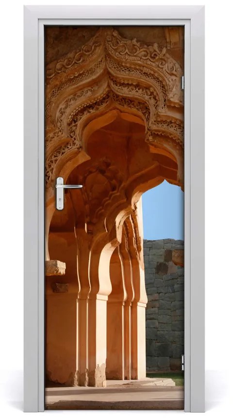 Fototapeta samolepící dveře Lotus Mahal Hampi 75x205 cm