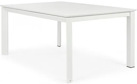 BIZZOTTO Rozkládací zahradní stůl KONNOR 160x110-160 cm bílý 0662754
