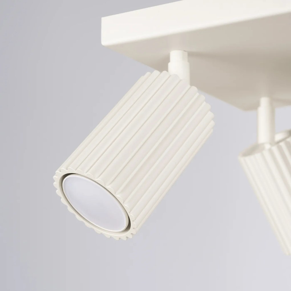 Sollux Lighting Stropní svítidlo KARBON 4 béžové