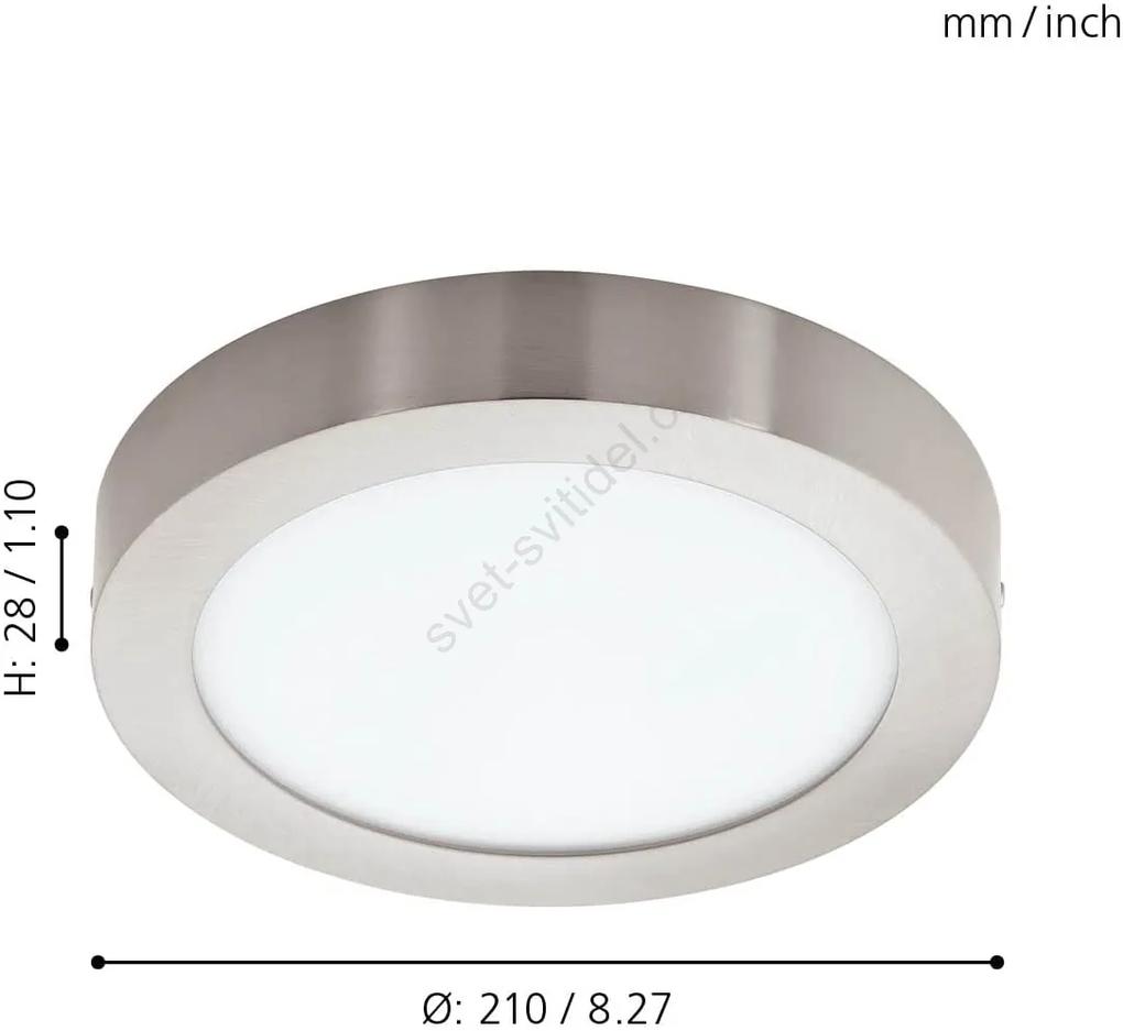 Eglo Eglo 900114 - LED Stmívatelné koupelnové svítidlo FUEVA-Z  LED/16,5W/230V IP44 EG900114
