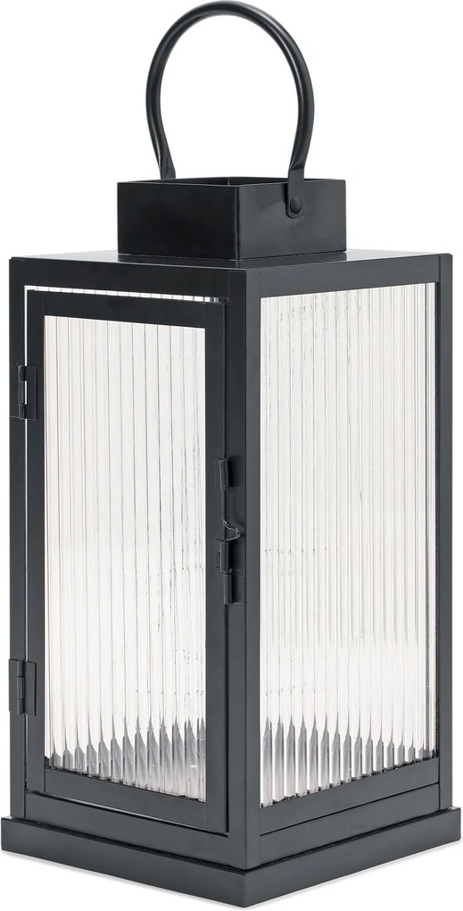 Tchibo - Dekorativní lucerna s LED - barva: černá