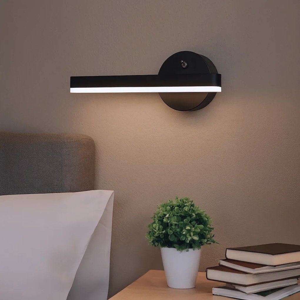 Nástěnné LED svítidlo Sydney L, 1x LED 6w, 4000k, b