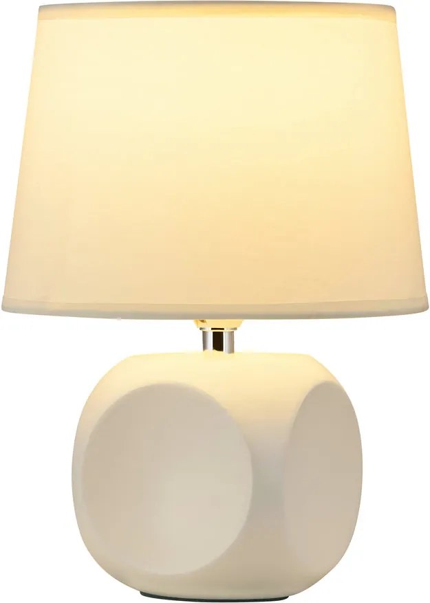 Rábalux Sienna 4395 Noční stolní lampa cream keramika E14 MAX 40W IP20