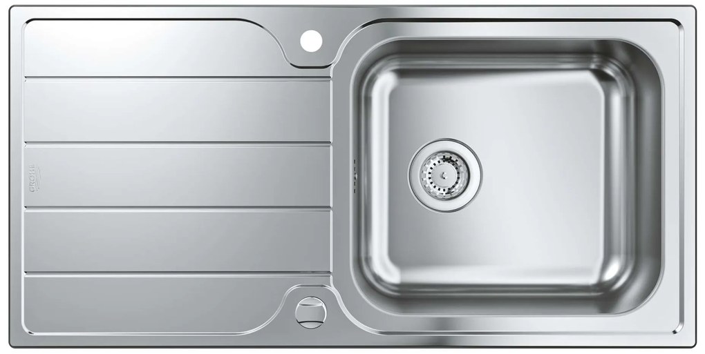 Grohe - Dřez K500, 100x50 cm, kartáčovaná nerez 31563SD1