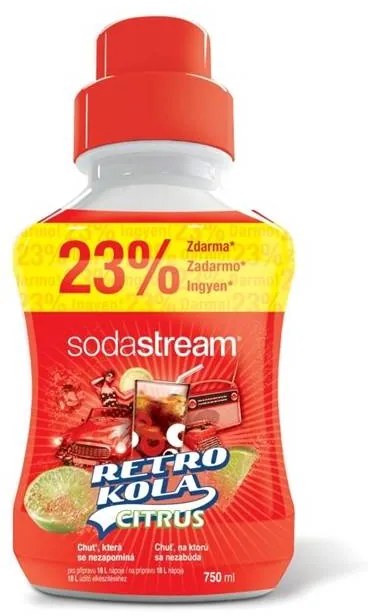 SodaStream Retro Kola Citrus 750ml