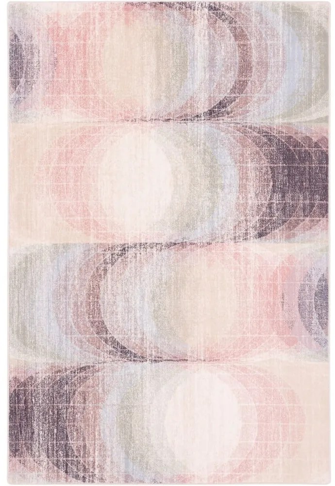 Světle růžový vlněný koberec 200x300 cm Kaola – Agnella