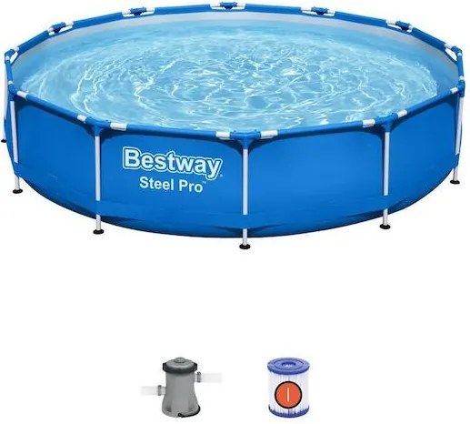Výrobce: Bestway Bazén Bestway Steel Pro 56681, filtr, pumpa, 3,66x0,76 m 8050184
