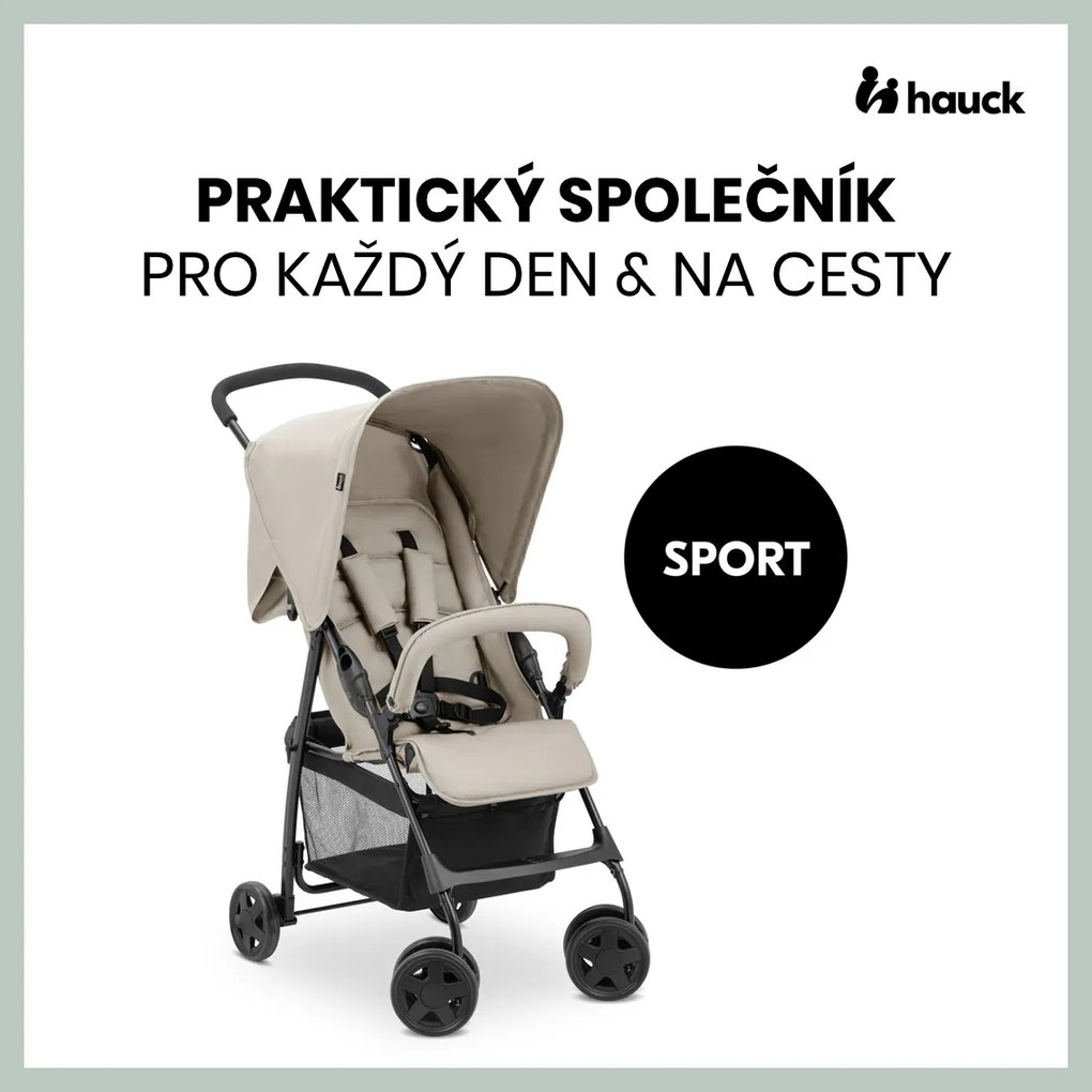 Hauck Sporťák Sport Beige