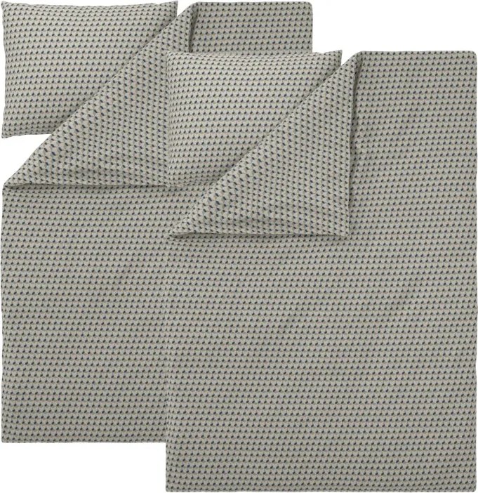 Livarno® Sada ložního povlečení Renforcé, 140 x 200 cm , 70 x 90 cm, černá/bílá, 2dílná