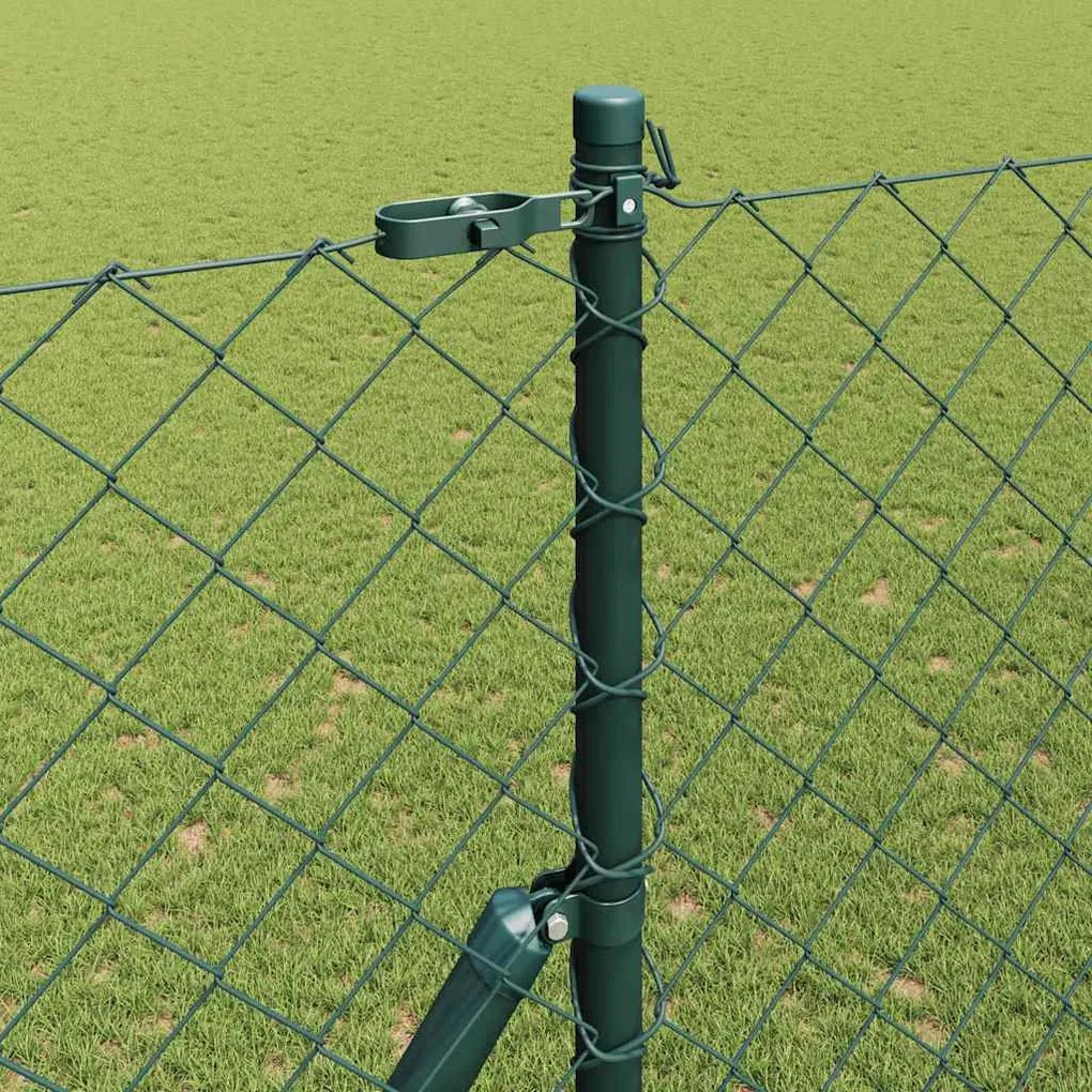 Oplocení na řetězcích se upevňuje na zem 25 x 1,6 m Zelená 3351093