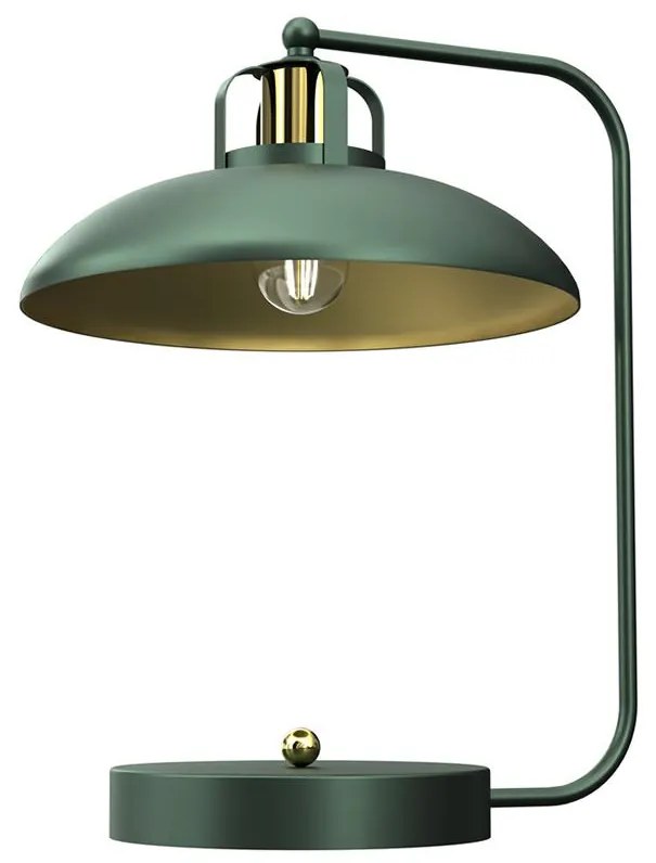 Stolní lampa FELIX 1xE27/60W/230V zelená