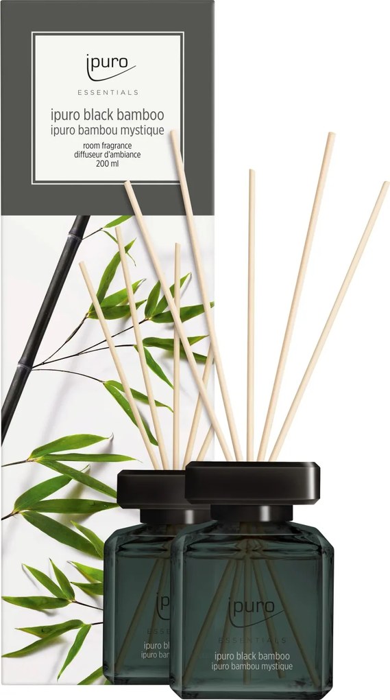 Ipuro Aroma difuzér Essentials, Black Bamboo, 200 ml