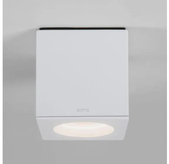 AST 1326008 Stropní svítidlo Kos Square bílá 1x6W GU10 LED IP65 (STARÝ KÓD: AST 7511 ) - ASTRO