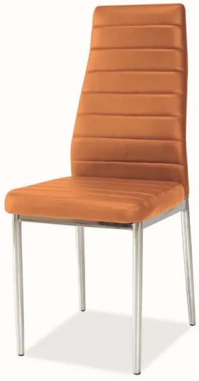 Signal Jídelní čalouněná židle H.261 oranžová