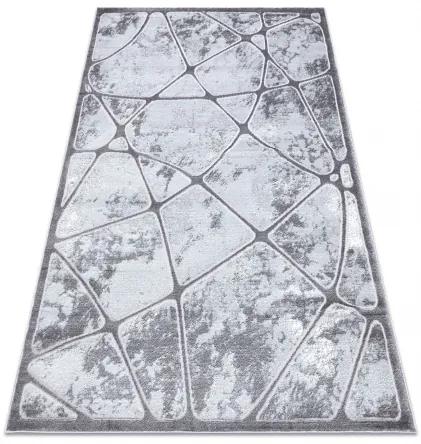 Moderní kusový koberec MEFE B401 Beton tmavě šedý Rozměr: 140x190 cm