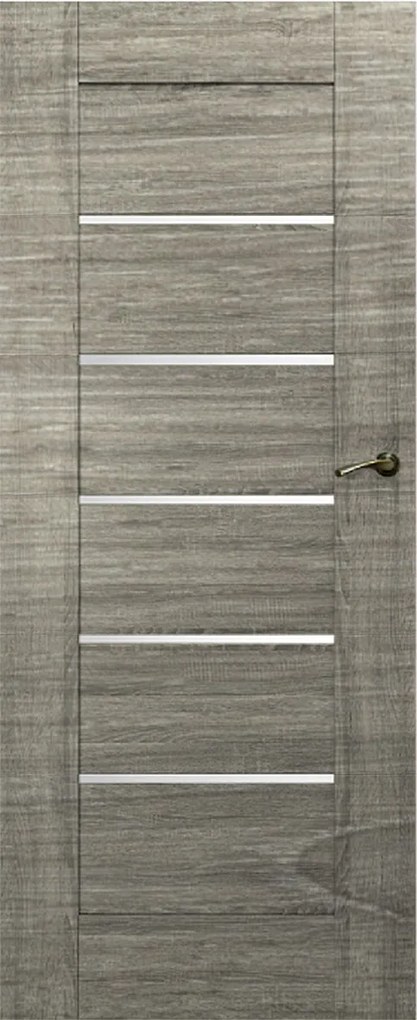 Interiérové dveře vasco doors IBIZA model 6 Průchozí rozměr: 70 x 197 cm, Orientace dveří: Levé dveře, Dekor: Ořech columbia