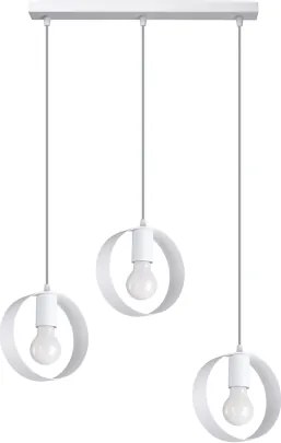 Závěsné svítidlo SOLLUX TITRAN 3 bílé E27 3x60W bez žárovky SL.1138