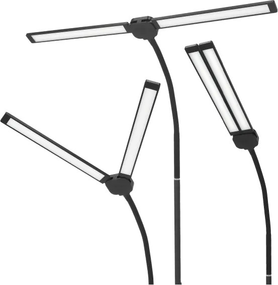 Brilagi - LED Stmívatelná stolní lampa USB VARIO LED/14W/5V 3000-6000K černá