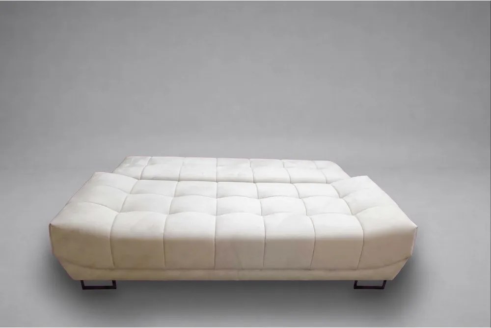 Béžová sametová rozkládací/s úložným prostorem pohovka 215 cm Cirrus - II. jakost – Windsor & Co Sofas
