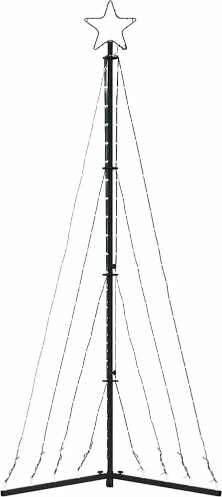 LED vánoční stromek 339 teple bílých LED 182 cm 3307645