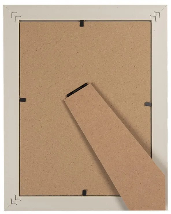 Černý fotorámeček s reliéfem Wijlre M – na fotografii o průměru 13x18 cm