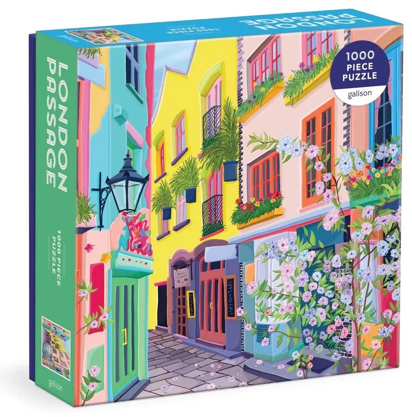 Galison Puzzle Londýnská pasáž 1000 dílků
