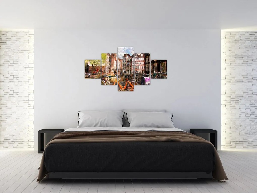 Obraz - Amsterdam (125x70 cm)