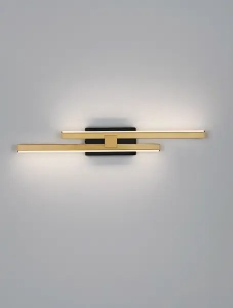 Designové nastěnné svítidlo Amica Zlatá