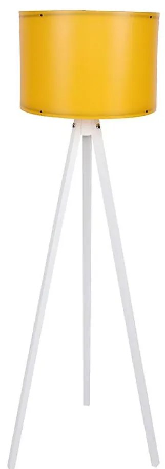 Asir Stojací lampa AYD 1xE27/60W/230V oranžová/bílá 390FLH1107