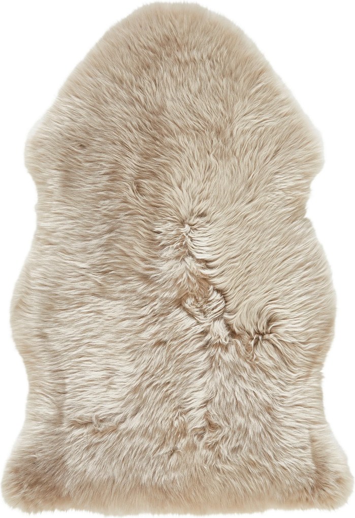 XXXLutz OVČÍ KOŽEŠINA, 50/80 cm, béžová Linea Natura - Online Only koberce & rohožky - 008583004689