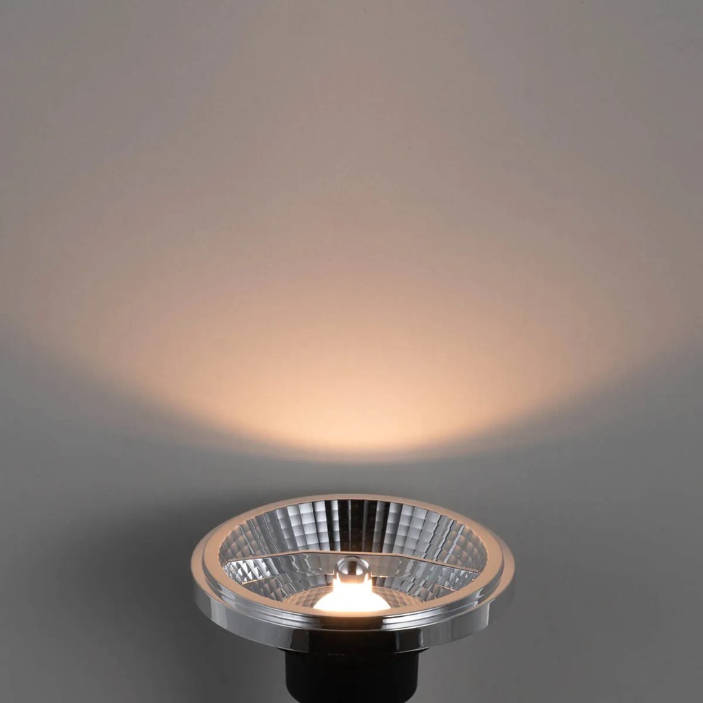Sada 5 LED žárovek GU10 AR111 10W 800 lm 2700 - 3700K s 3-stupňovým stmíváním v Kelvinech