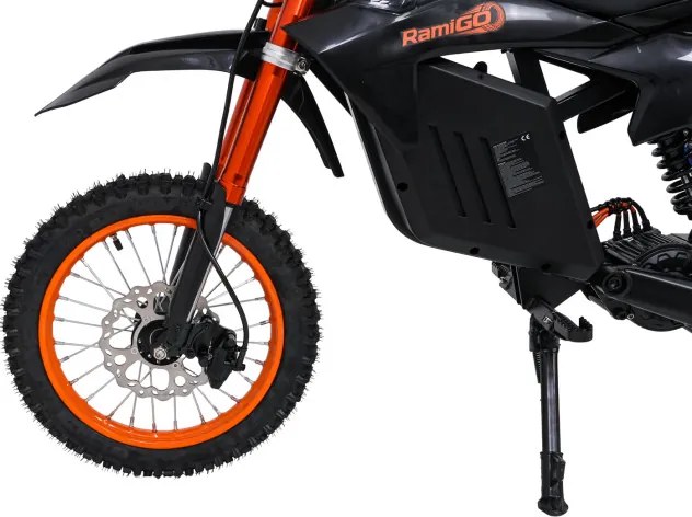 Elektrická motorka E-RIDER X černá