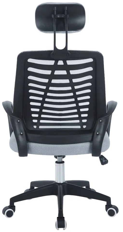 Ergonomická kancelářská židle SONA - šedá síťovina