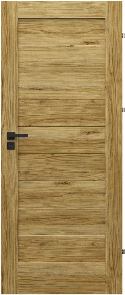 Porta doors Interiérové dveře rámové, 80 P, 80 × 197 cm, fólie, pravé, dub Catania, plné