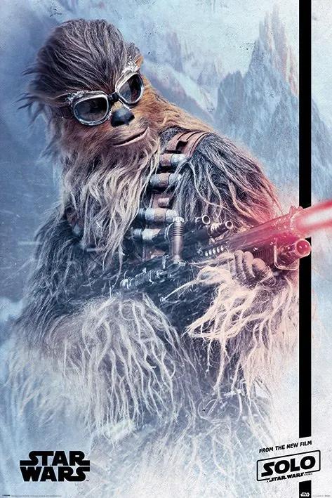 Plakát - Solo A Star Wars Story (Chewie Blaster)