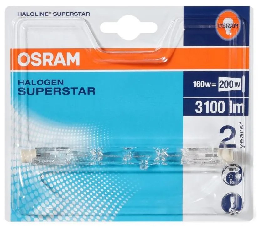 Osram Halogenová žárovka HALOLINE R7s/160W/230V 2950K - Osram P224755